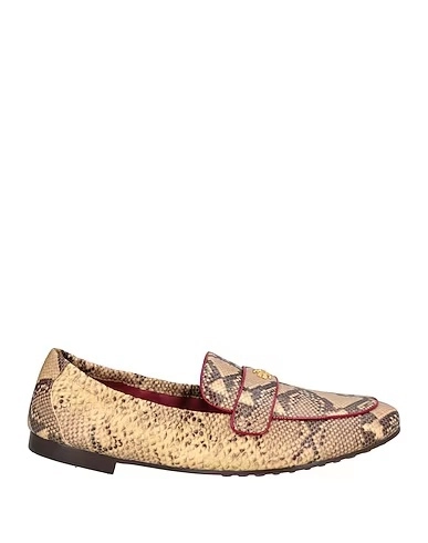 Tory Burch Snakeskin-print Leather Loafers