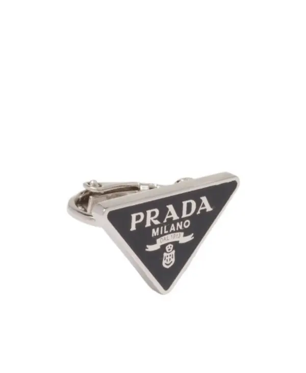 Prada Symbol Clip Right Earring