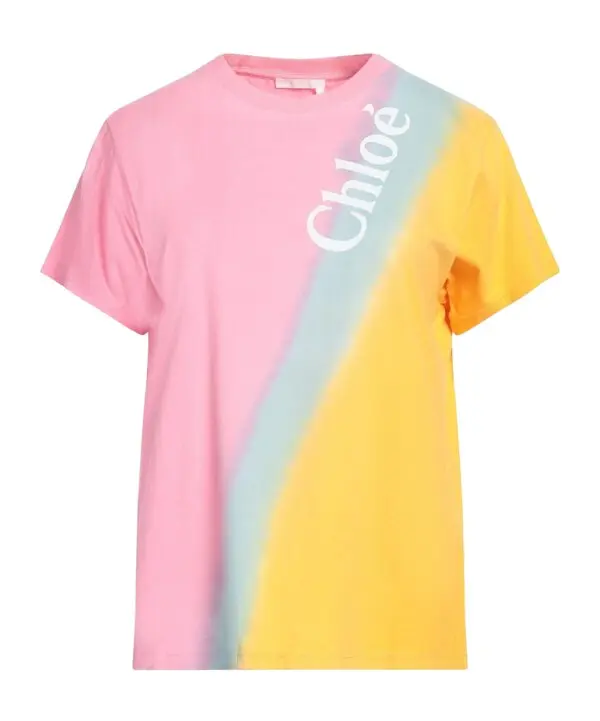 Chloé Tie-dye Jersey Printed T-shirt