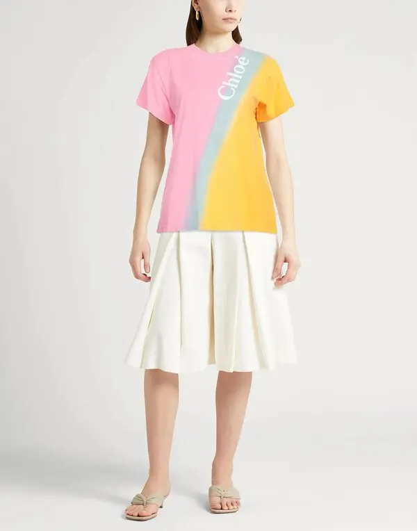 Chloé Tie-dye Jersey Printed T-shirt