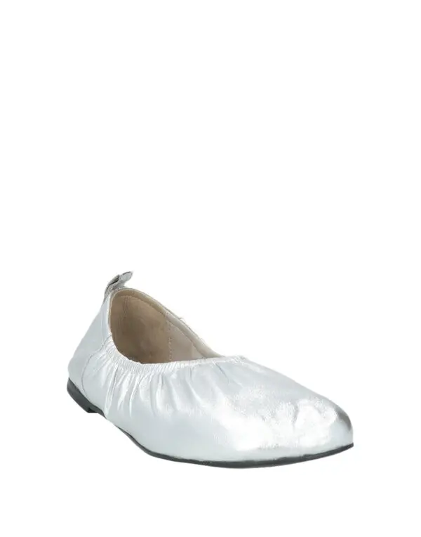 MAXCO. Metallic Leather Ballet Flats