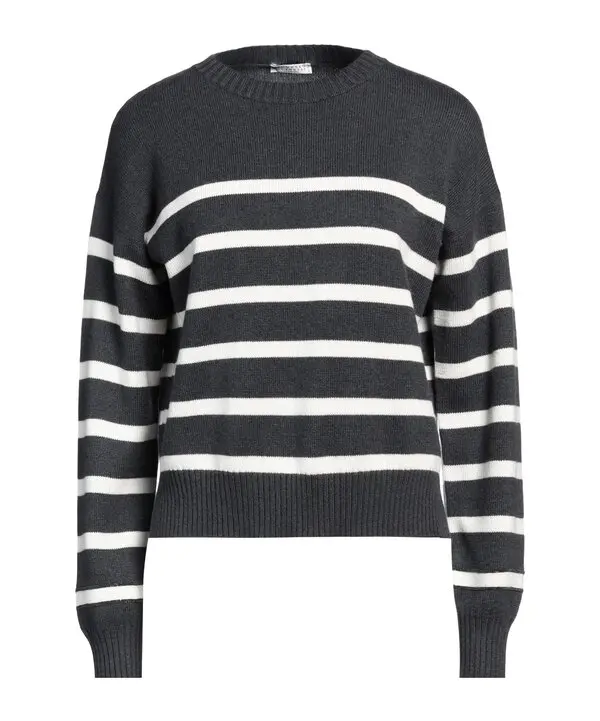 Brunello Cucinelli Striped Lightweight Cashmere Sweater