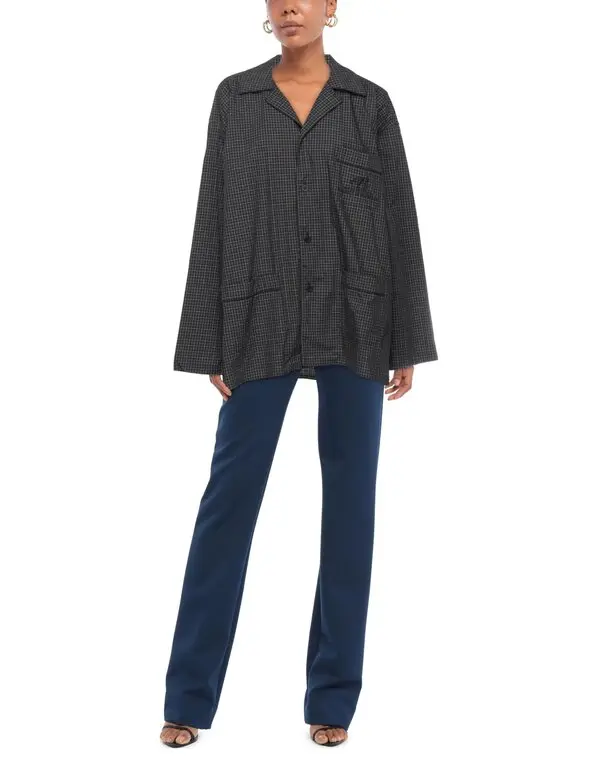 Balenciaga Plaid Long-sleeve Shirt