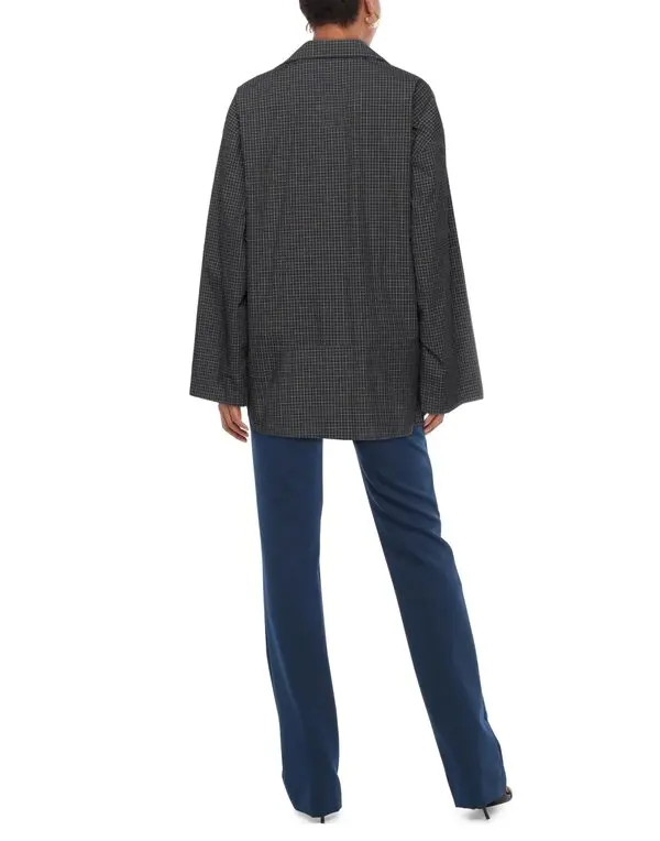 Balenciaga Plaid Long-sleeve Shirt
