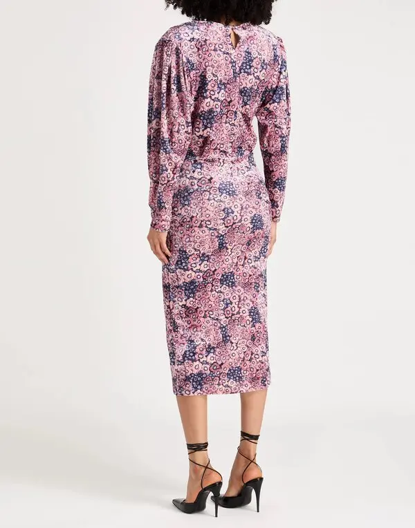 Isabel Marant Étoile Floral Print Chenille Bodycon Dress