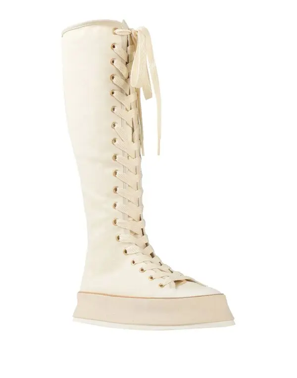 Max Mara Platform Canvas Boots