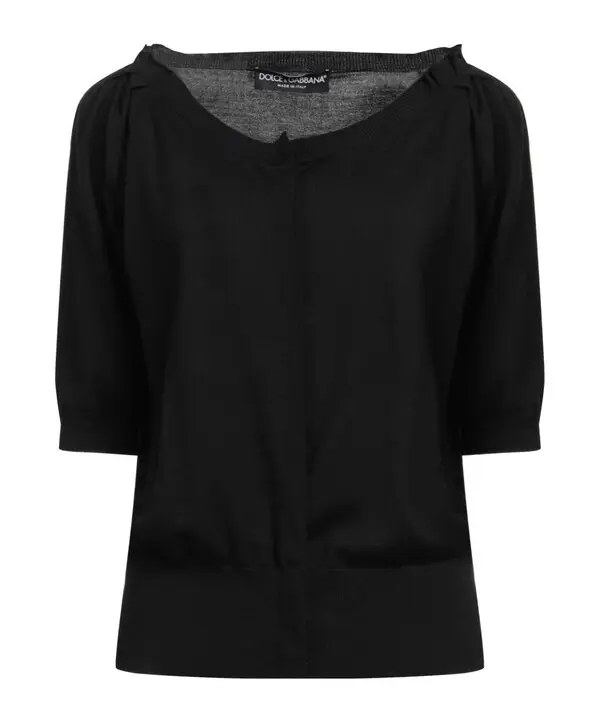 Dolce & Gabbana Solid Lightweight Knitwear