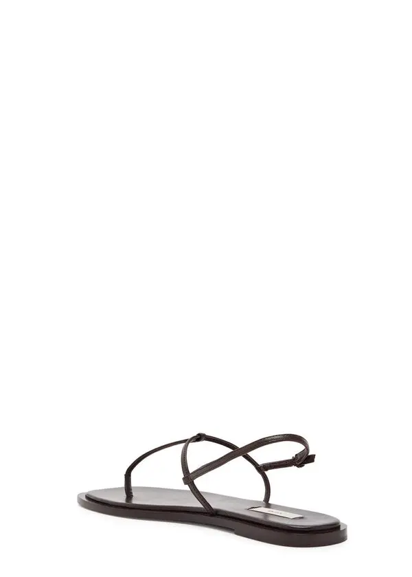 TOTEME T-strap Leather Sandals