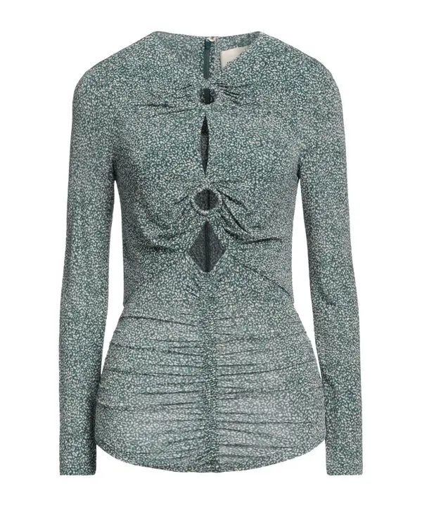 Isabel Marant Étoile Printed Long Sleeve Top - Gray