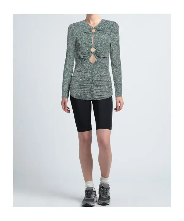 Isabel Marant Étoile Printed Long Sleeve Top - Gray