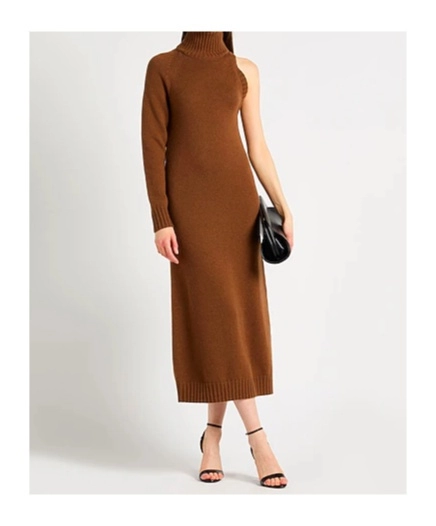 Max Mara One Shoulder Dress