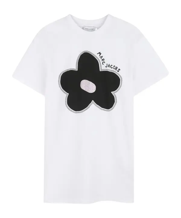 Marc Jacobs Short Sleeve Graphic Dress