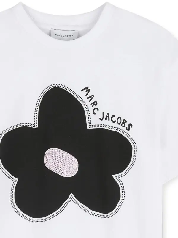 Marc Jacobs Short Sleeve Graphic Dress