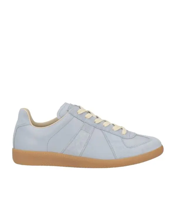 MAISON MARGIELA Suede Casual Sneakers - Gray