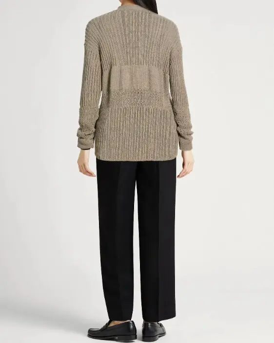 Max Mara V-neck Long Sleeve Button-up Cardigan