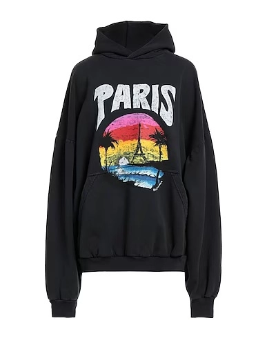Balenciaga Solid Color Hooded Sweatshirt