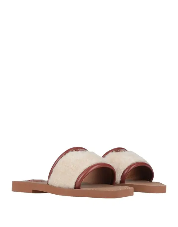 Chloé Two-tone Square Toe Sandals