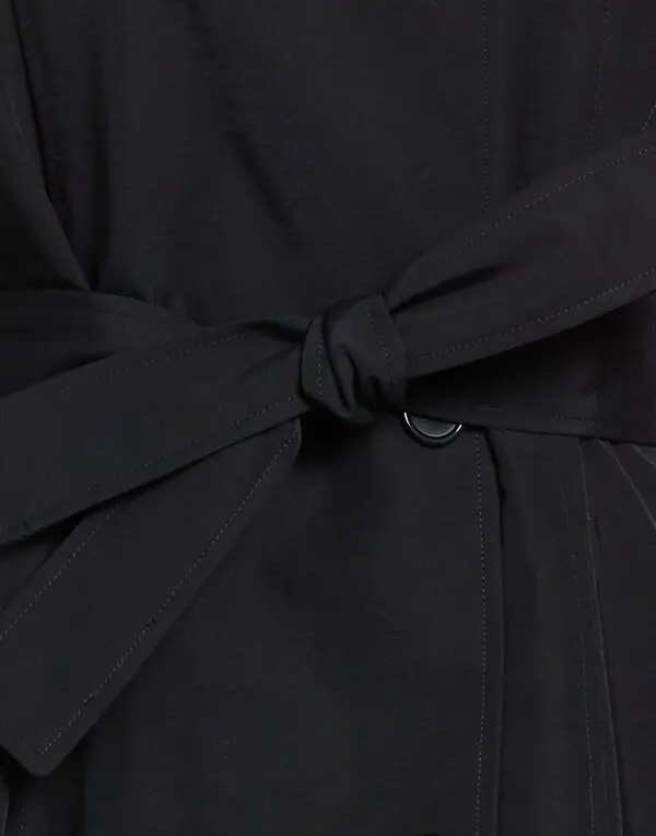 MAXCO. Long Sleeve Double-breasted Trench Coat