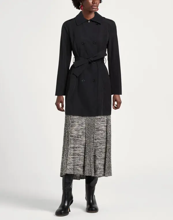 MAXCO. Long Sleeve Double-breasted Trench Coat