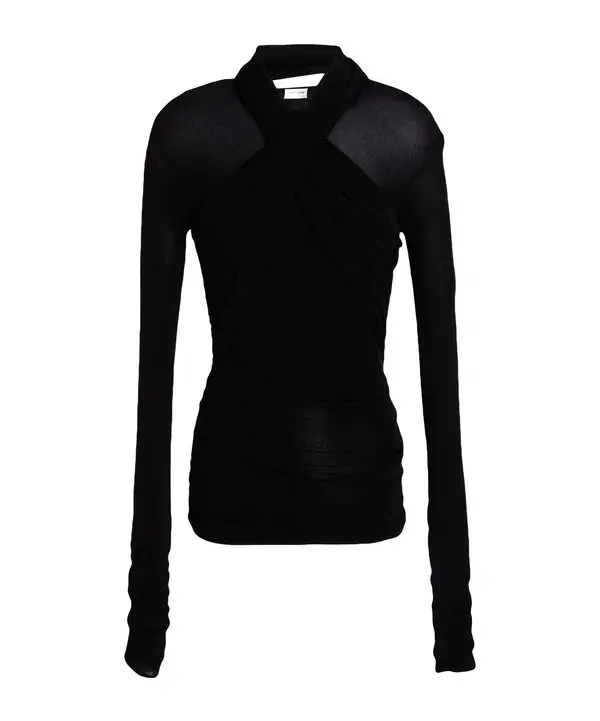 Saint Laurent Long Sleeves Top