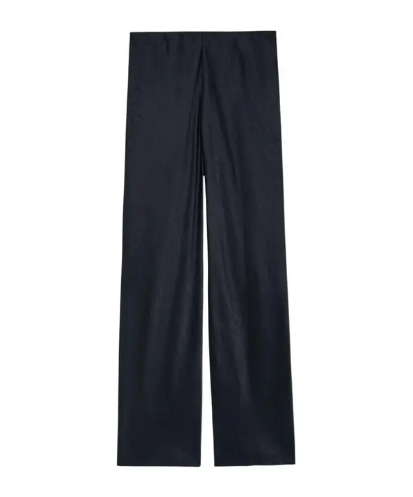 Vince Colette Wide-leg Satin Trousers