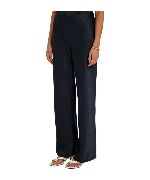 Vince Colette Wide-leg Satin Trousers