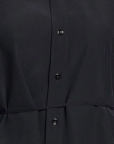 MAISON MARGIELA Solid-color Long-sleeved Shirt