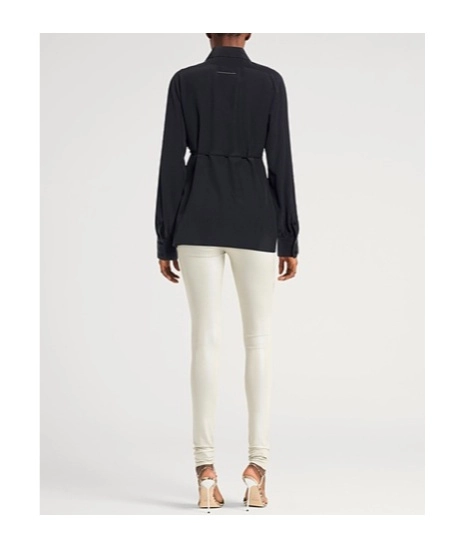 MAISON MARGIELA Solid-color Long-sleeved Shirt