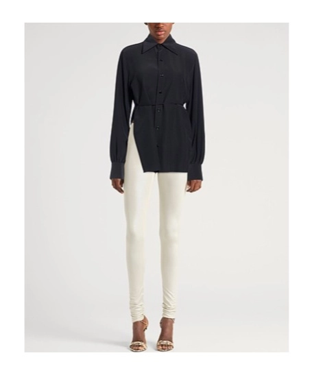 MAISON MARGIELA Solid-color Long-sleeved Shirt