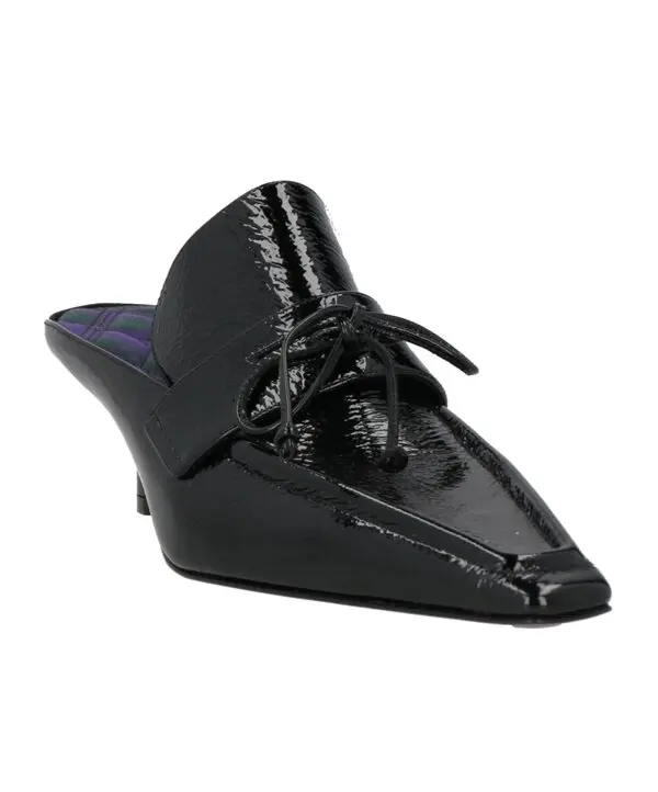 Burberry Pointed Toe Low Heel Mules