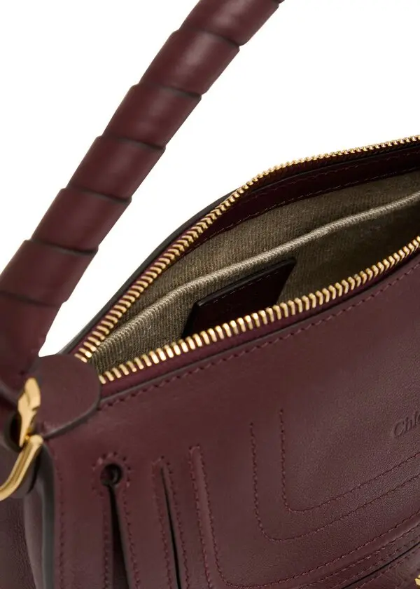 Chloé Leather Shoulder Bag - Red