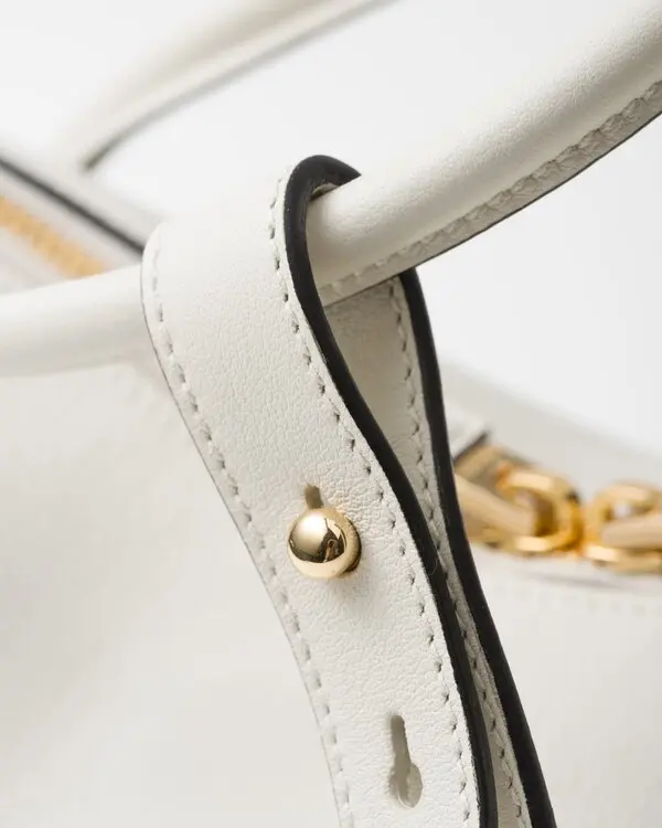 Prada Darling Leather Handbag - White