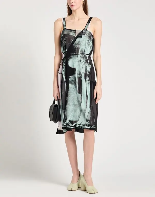 MAISON MARGIELA Sleeveless Printed Dress