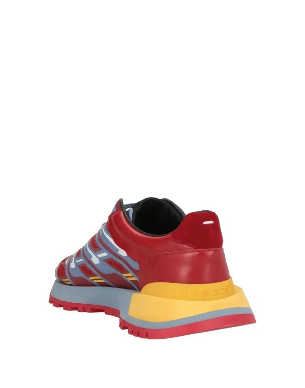 MAISON MARGIELA Color-block Leather Patchwork Sneakers