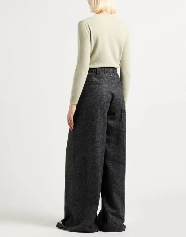 MAISON MARGIELA Wide-leg Wool Trousers