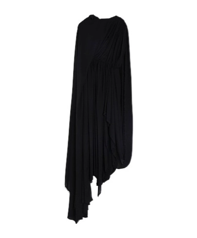 Balenciaga Solid-color Long-sleeved Dress