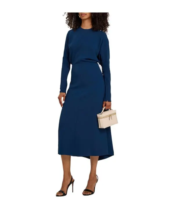 Victoria Beckham Solid Color Bodycon Dress