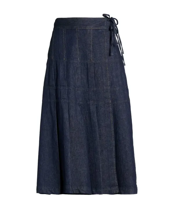 MAXCO. Max&co. Denim Wrap Skirt