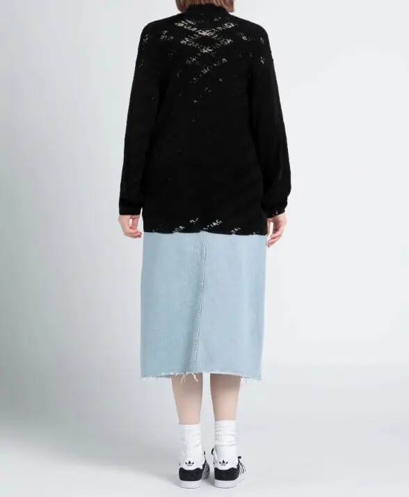Balenciaga High Neck Long Sleeve Top