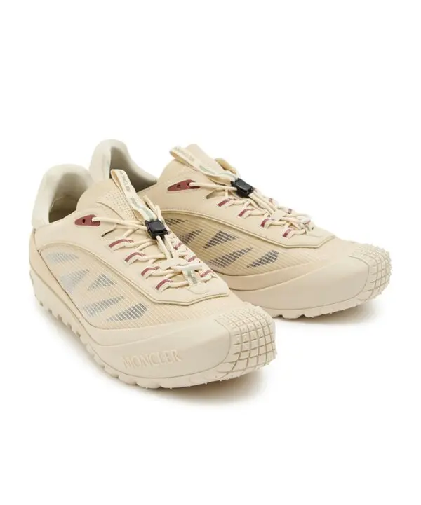 Moncler Suede And Nubuck Sneakers