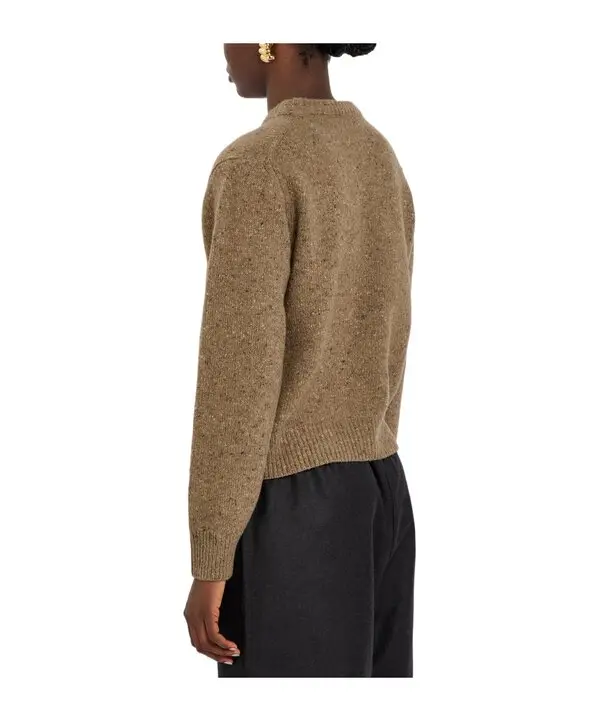 RÓHE Mouliné-knit Wool-blend Jumper