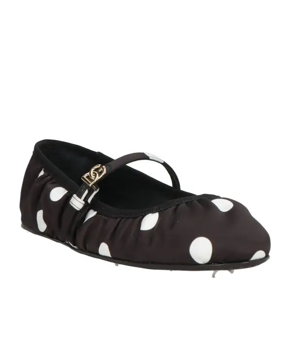 Dolce & Gabbana Polka Dot Mary Jane Flats