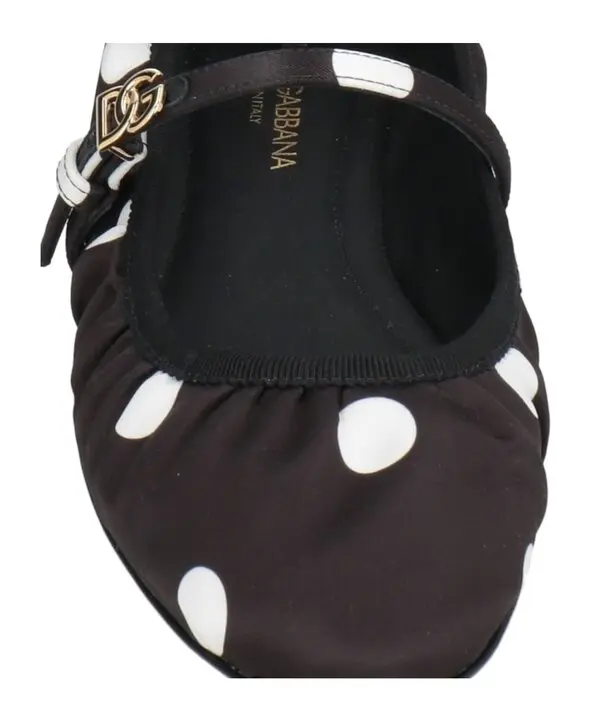 Dolce & Gabbana Polka Dot Mary Jane Flats