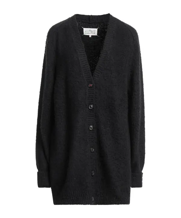 MAISON MARGIELA Solid Color Knit Cardigan