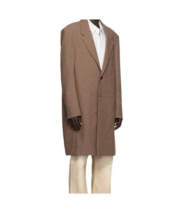 Acne Studios Houndstooth Wool Coat