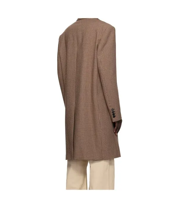 Acne Studios Houndstooth Wool Coat