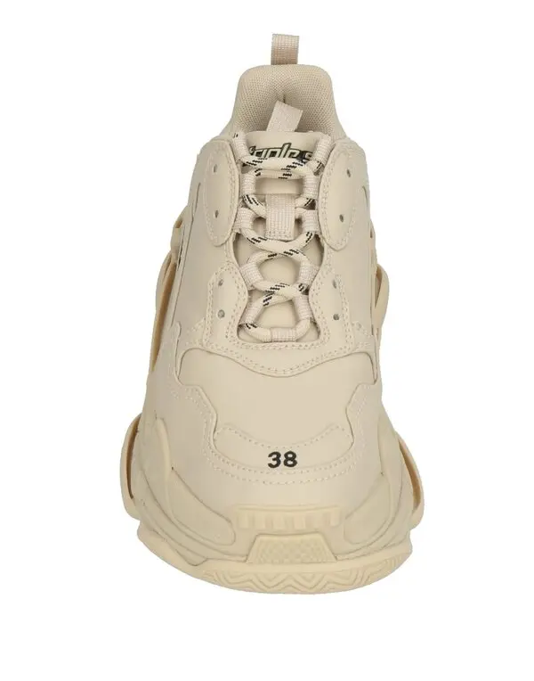 Balenciaga Minimalist Platform Sneakers - Nude