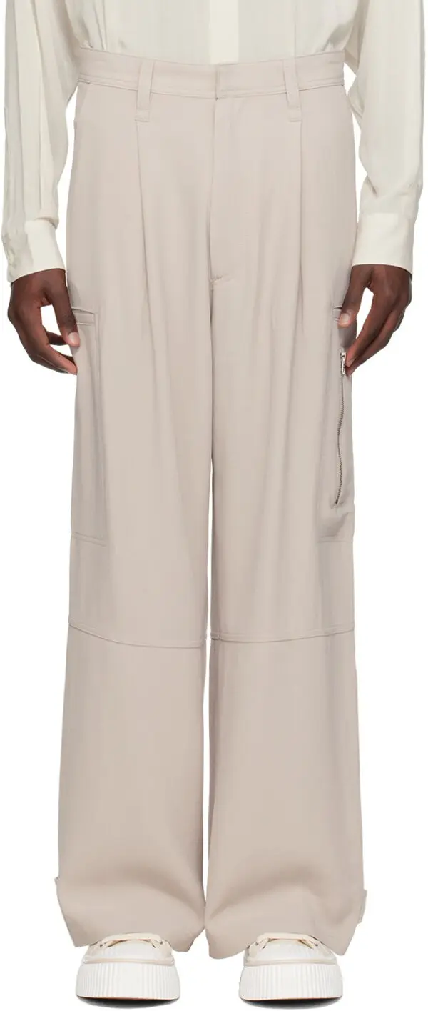 AMI Paris Wide-leg Pants