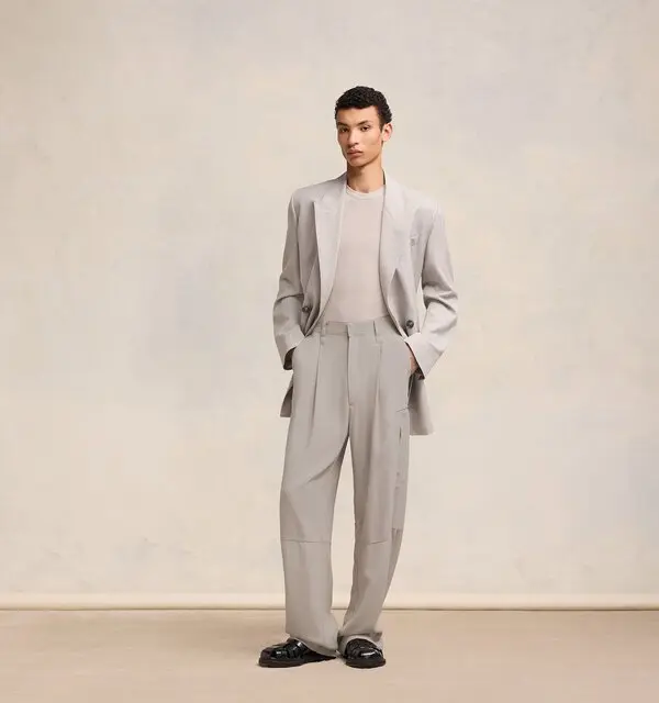 AMI Paris Wide-leg Pants