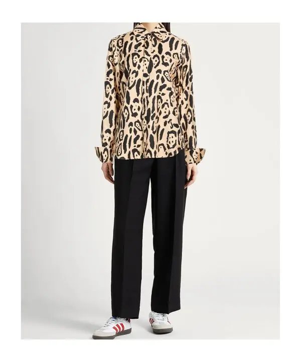 Sportmax Printed Long Sleeve Shirt